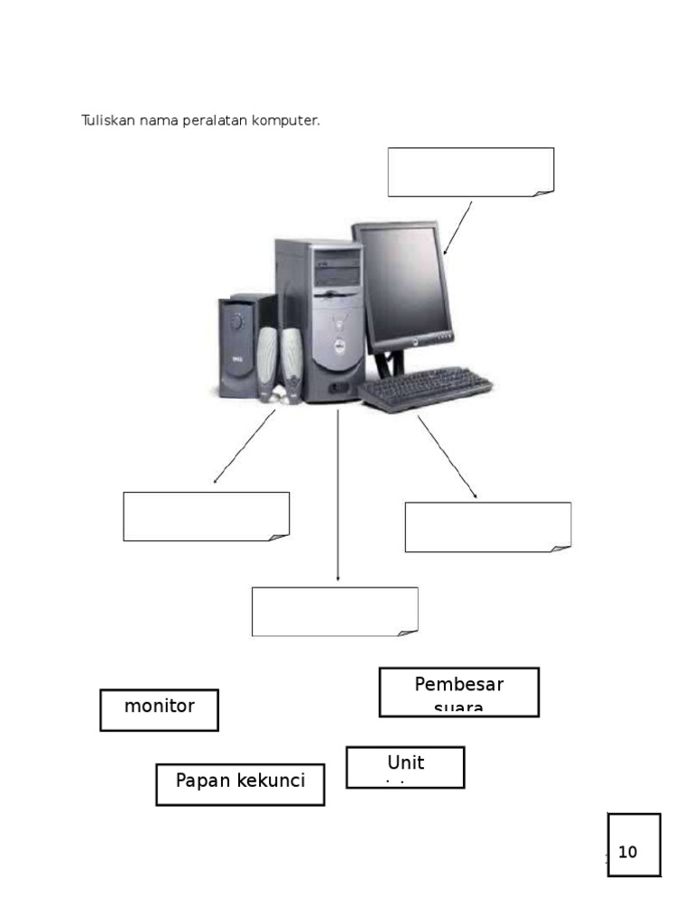 Tuliskan Nama Peralatan Komputer | PDF