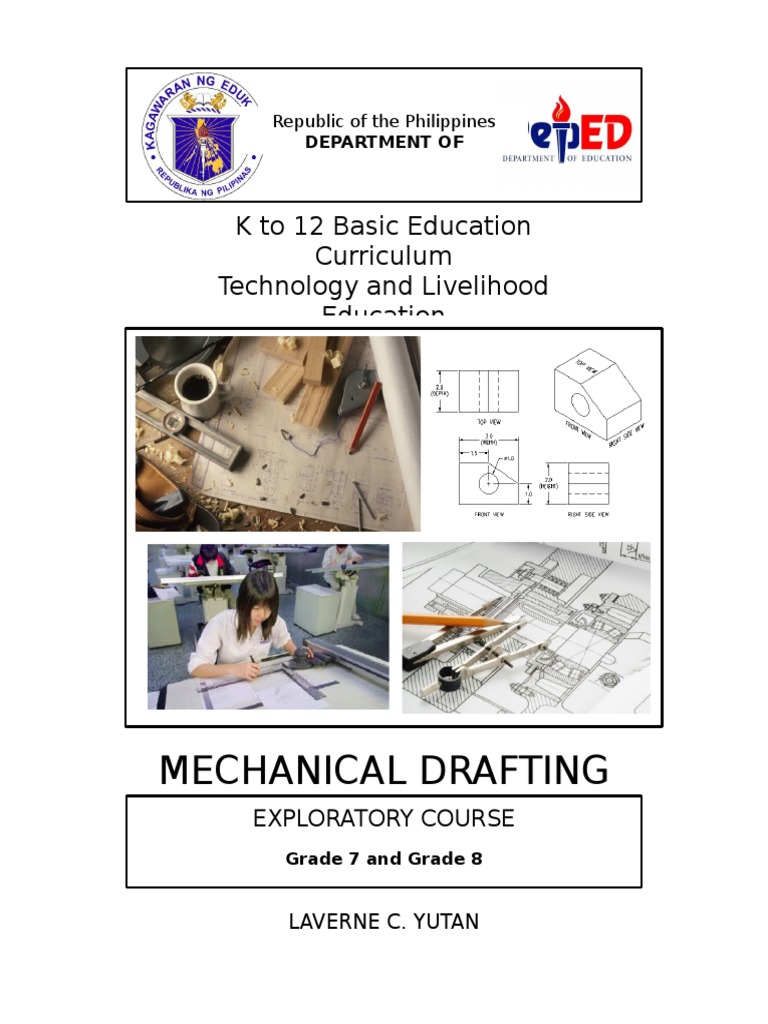 Grade 7-8 Mechanical Drafting Course | PDF
