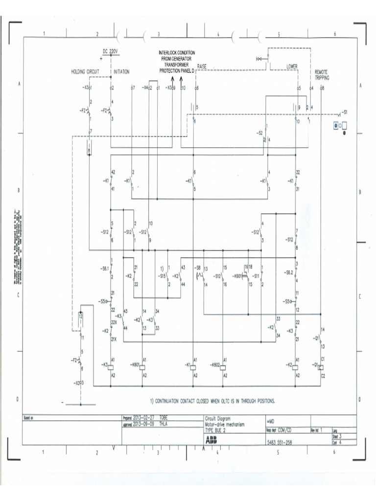 Motor-Drive Mechanism Type BUE2 | PDF