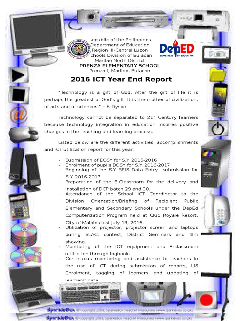 2016 ICT Year End Report | PDF