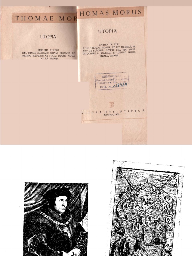 Tomas Morus - UTOPIA PDF | PDF
