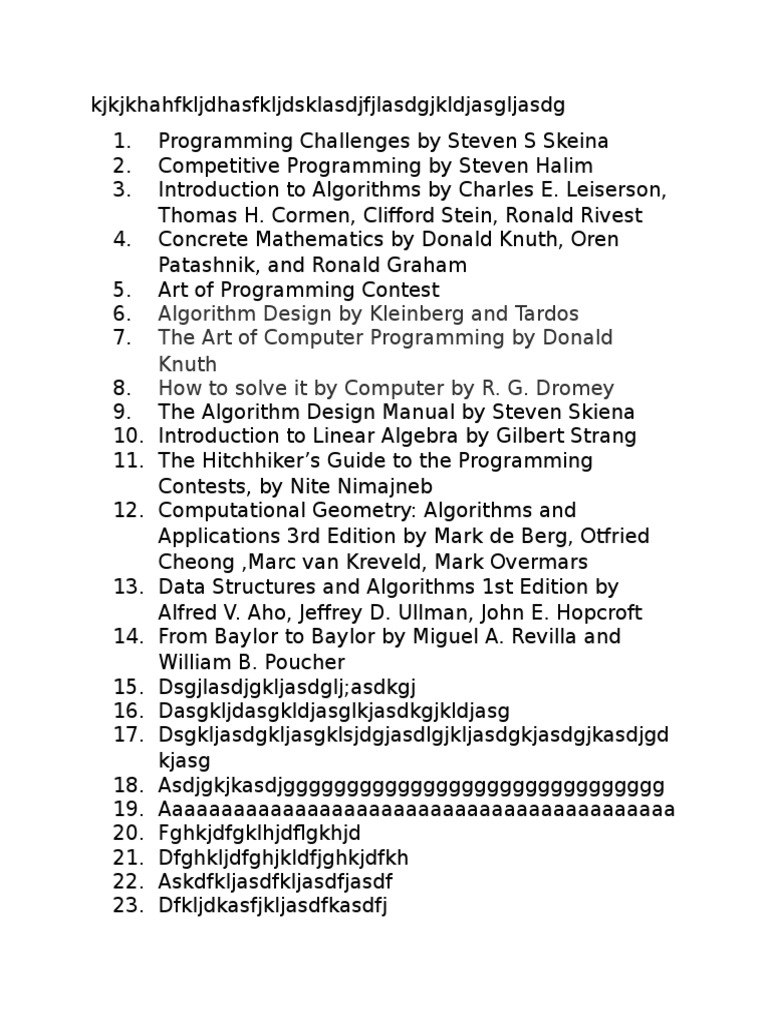 Algorithm Design by Kleinberg and Tardos The Art of Computer ...