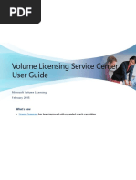 Microsoft Volume Licensing User Guide | PDF | License | Microsoft