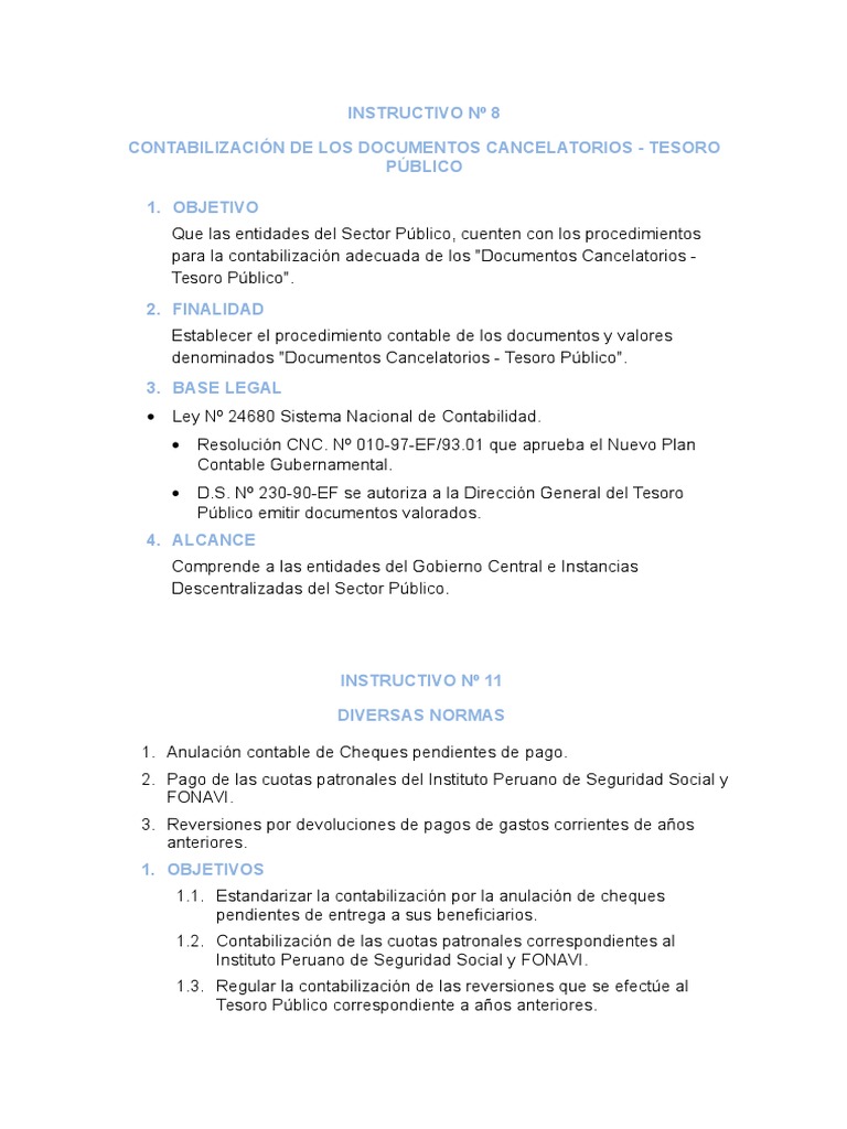 Instruct I Vos | PDF | Cheque | Contabilidad
