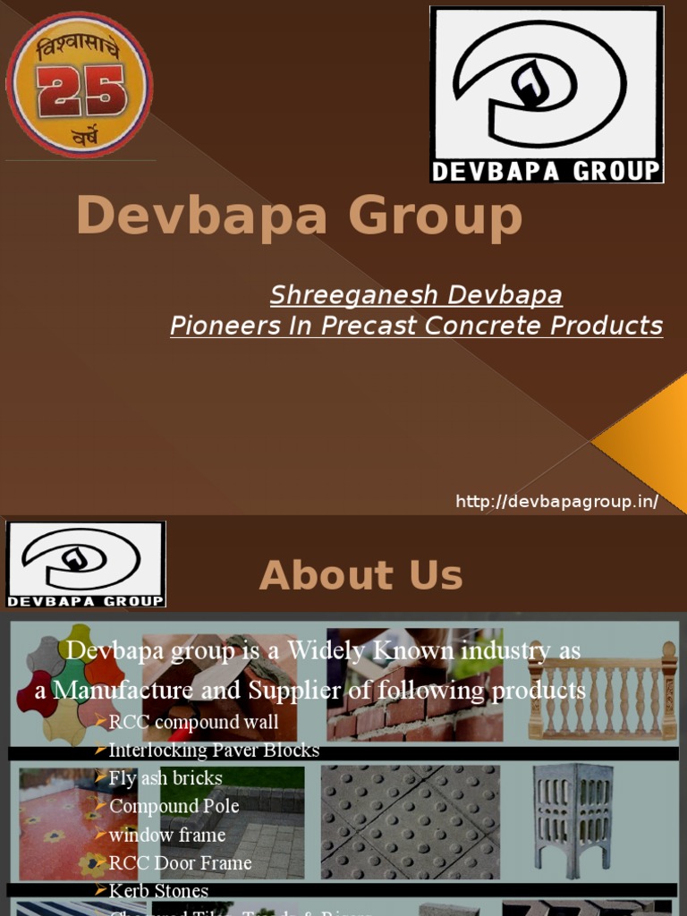 RCC Compound Wall Manufacturer - Devbapa Group | PDF | Precast Concrete ...