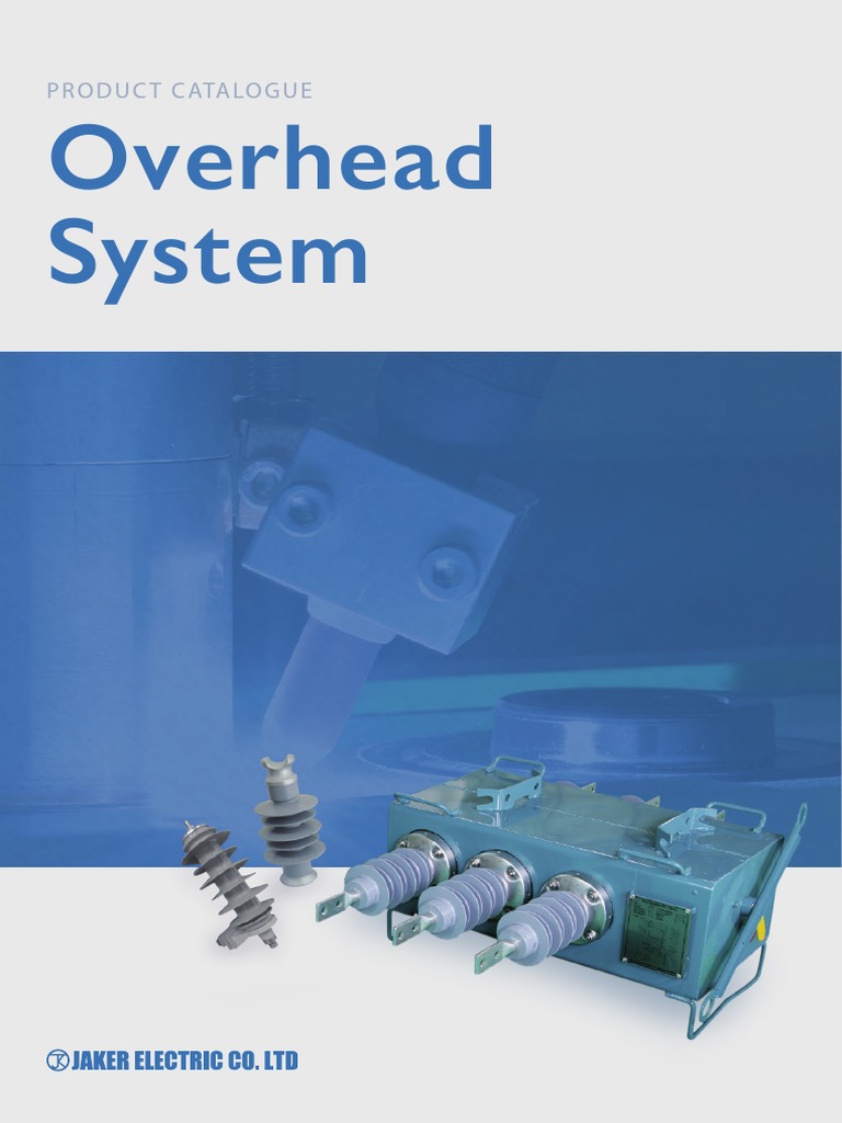 Overhead System: Produc T Catalogue | PDF | Insulator (Electricity ...