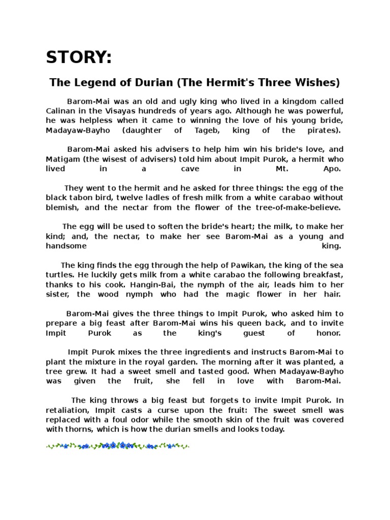 The Legend of Durian | PDF