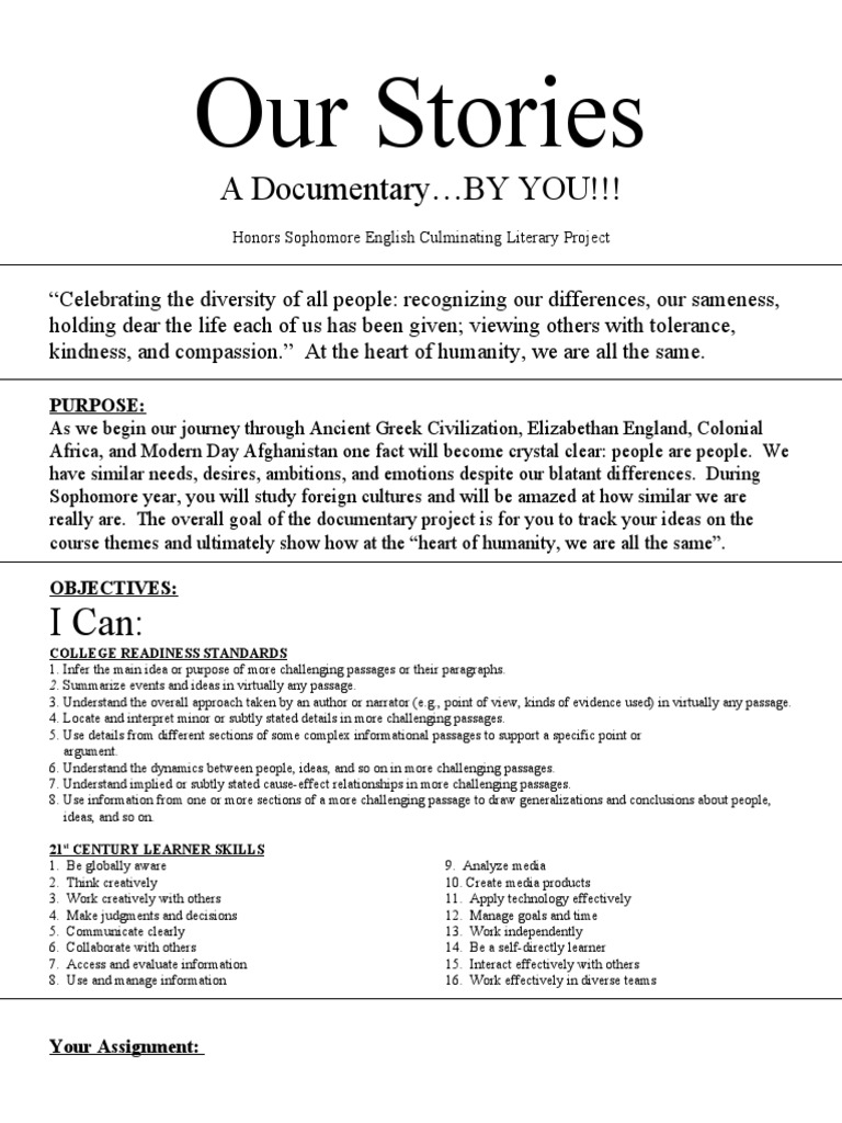 Our Stories: I Can | PDF | Wiki | Semiotics