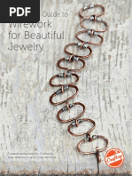 Twisted Wire Wrapped Cross Pendant Tutorial | PDF