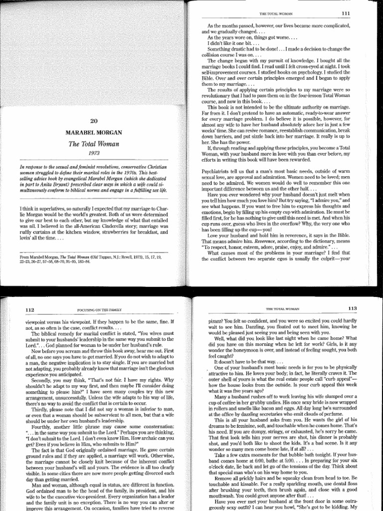 Morgan Total Woman | PDF