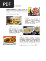 15 Comidas Típicas Xinkas | PDF | Maíz | Cocina