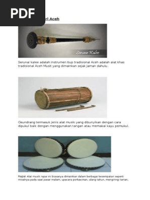 Aceh Alat Musik - Visit Banda Aceh