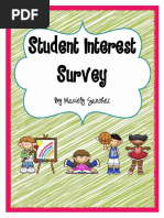 Garfield Reading Attitude Scoring Sheet | PDF