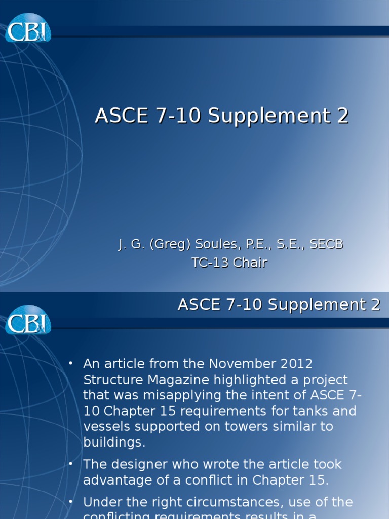 ASCE 7-10 Supplement 2 Overview | PDF | Business