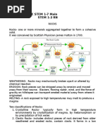 Topics 4 and 5 Biology 1st ESO - Solutions | PDF | Minerals | Rock ...