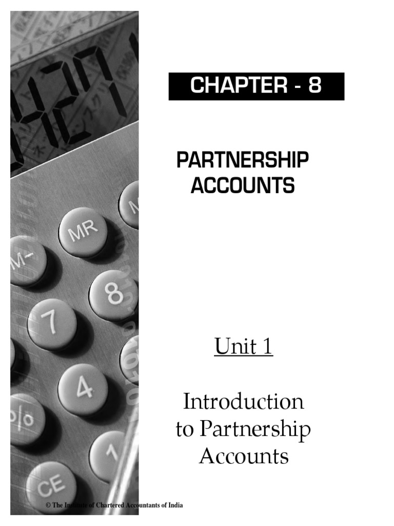 Accounting 4 Partenership by Icap India | PDF | Limited Liability ...