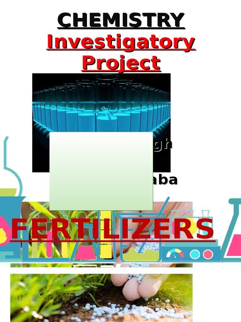 253323478 Chemistry Project on Fertilizers | Fertilizer | Phosphate