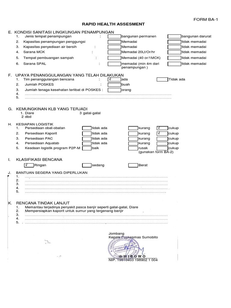 Form Ba-2 | PDF