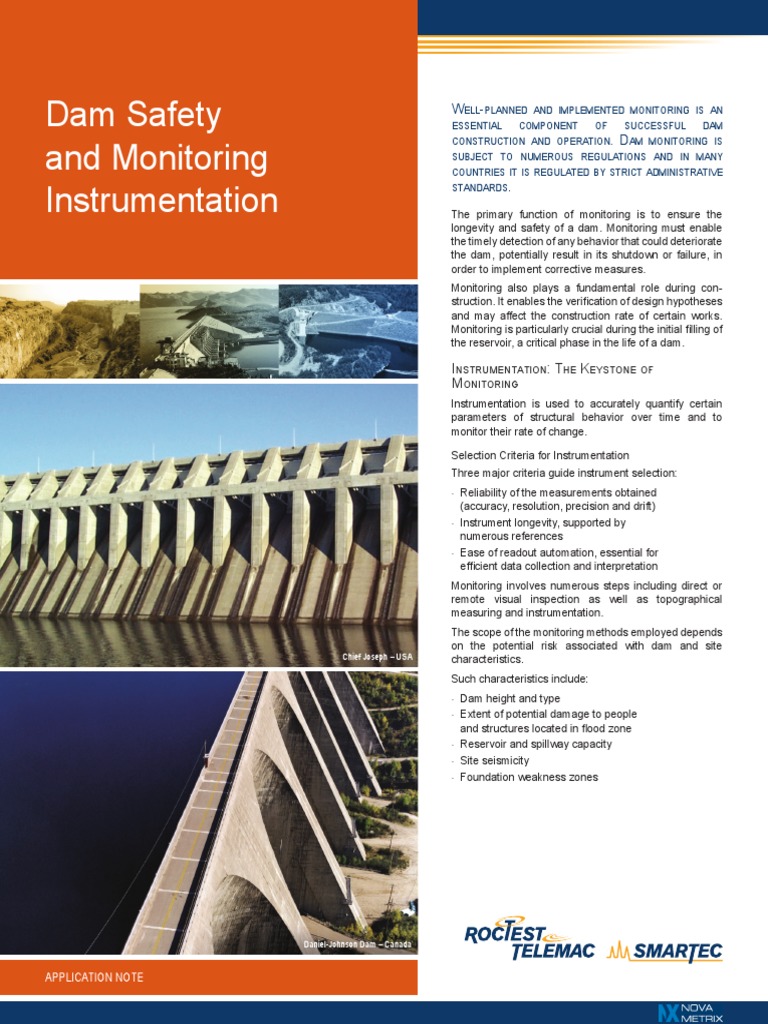 Dam Safety Monitoring Instrumentation | PDF | Dam | Soil Mechanics