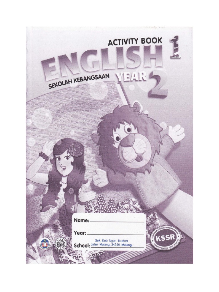 SK Year 2 Activity Book | PDF