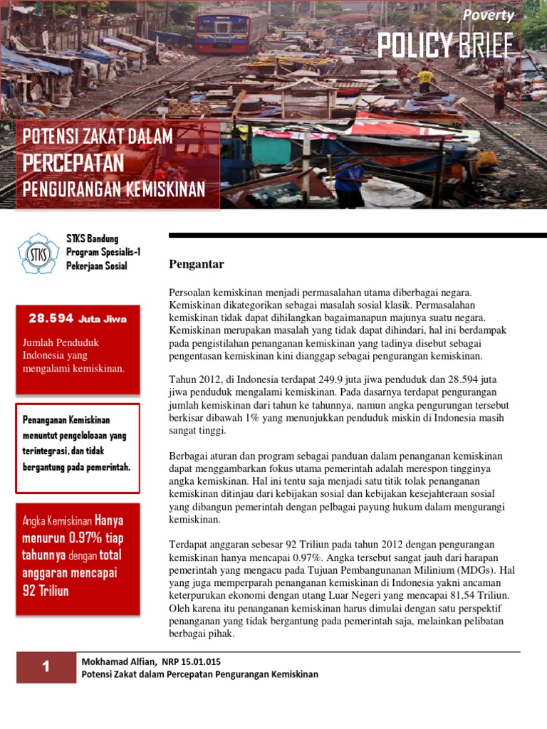 Contoh Policy Brief | PDF