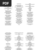 SB-19 Lyrics | PDF