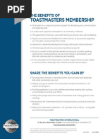 Toastmasters Member Commitment Pledge | PDF | Career & Growth | Sports ...