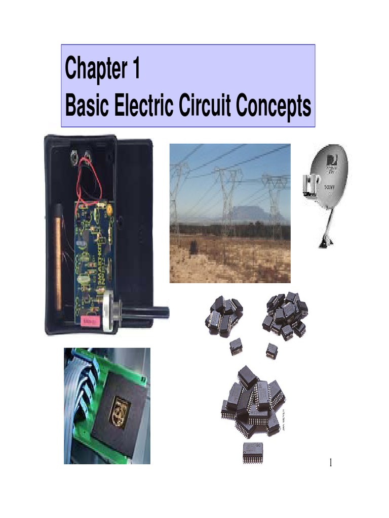 Basic Electric Circuit Concepts Pdf Volt Voltage