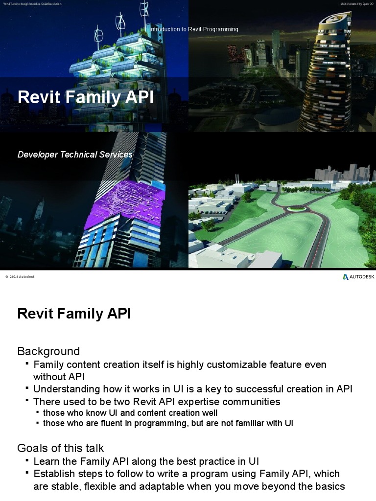 04-Revit API Programming - Families | PDF | Autodesk Revit | Application Programming Interface