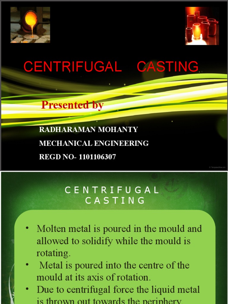 Centrifugal Casting | PDF