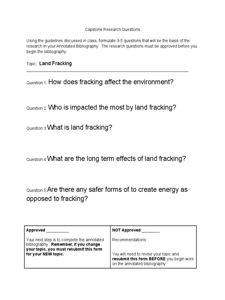 How Does Fracking Affect The Environment? | PDF | Nature