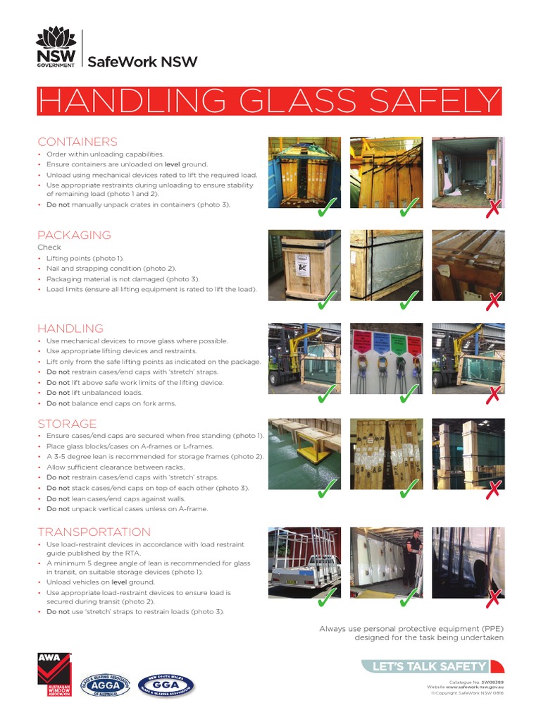 Handling Glass | PDF
