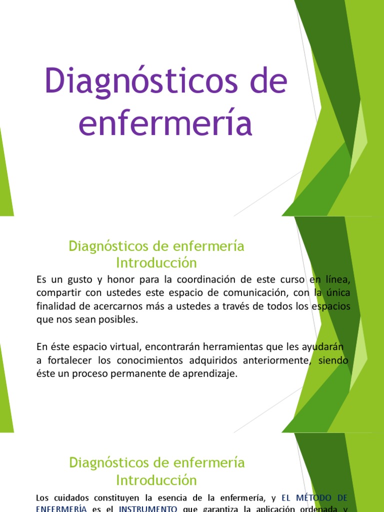 Diagnosticos de Enfermeria | PDF | Enfermería | Diagnostico medico