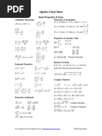 Logarithm Cheat Sheet | PDF