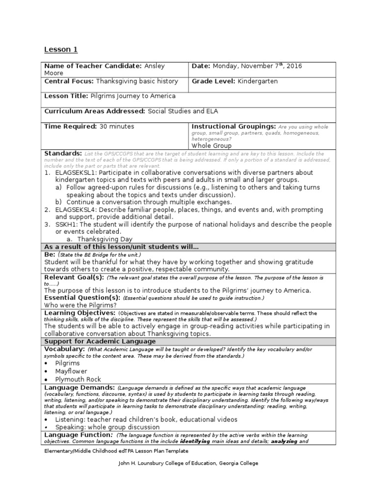 Tws Lesson Plans | PDF | Educational Assessment | Lesson Plan