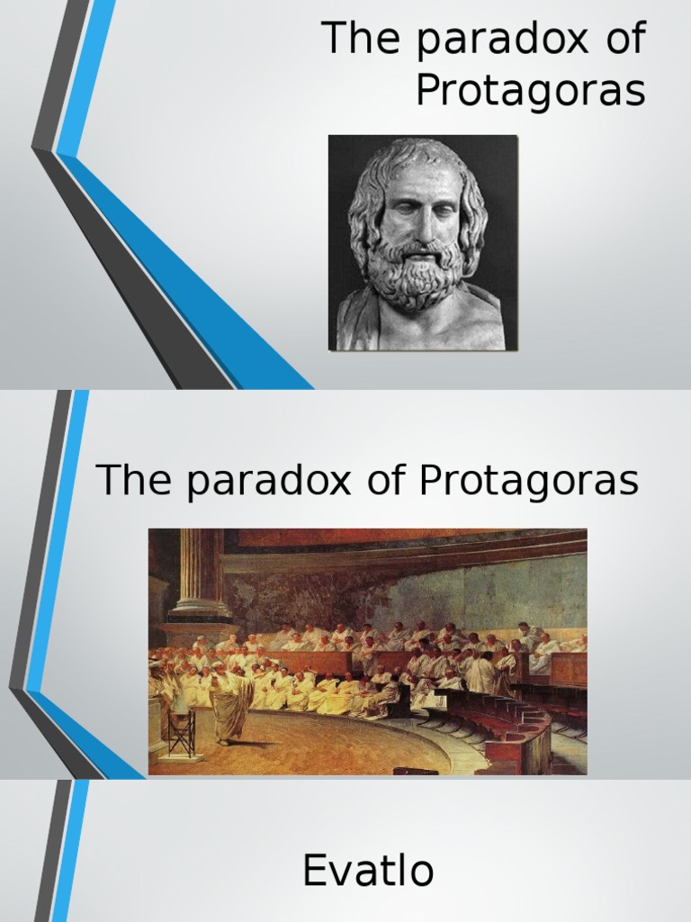 The Paradox of Protagoras | PDF