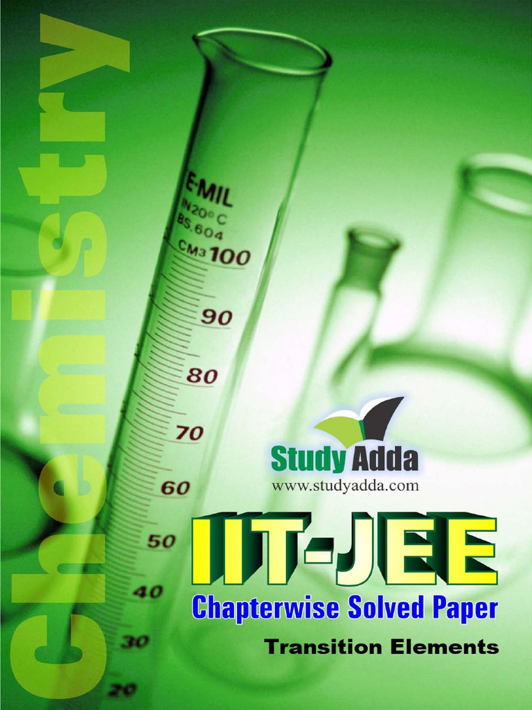 Transition Elements MCQs and Answers | PDF | Manganese | Transition Metals