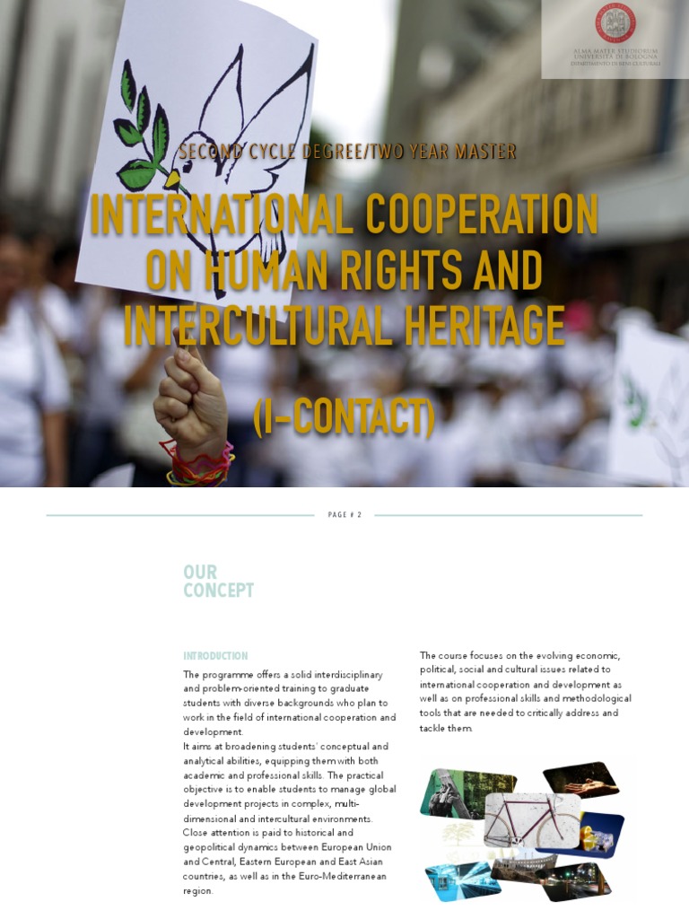 International Cooperation On Human Rights and Intercultural Heritage ...