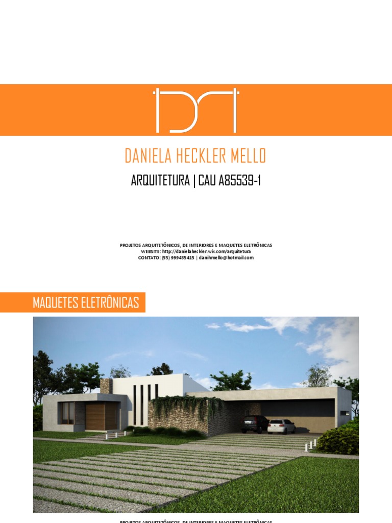 Daniela Heckler Mello Arquitetura | PDF