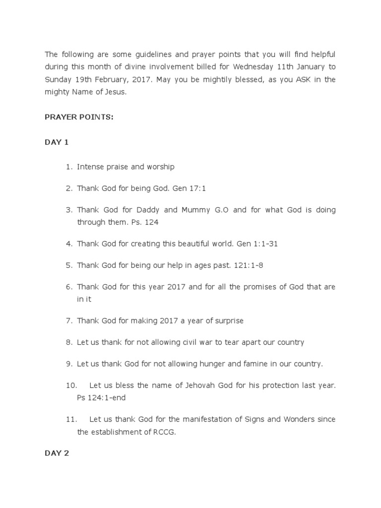 40 Days Fasting Prayer Points | PDF | Jesus In Islam | Tithe