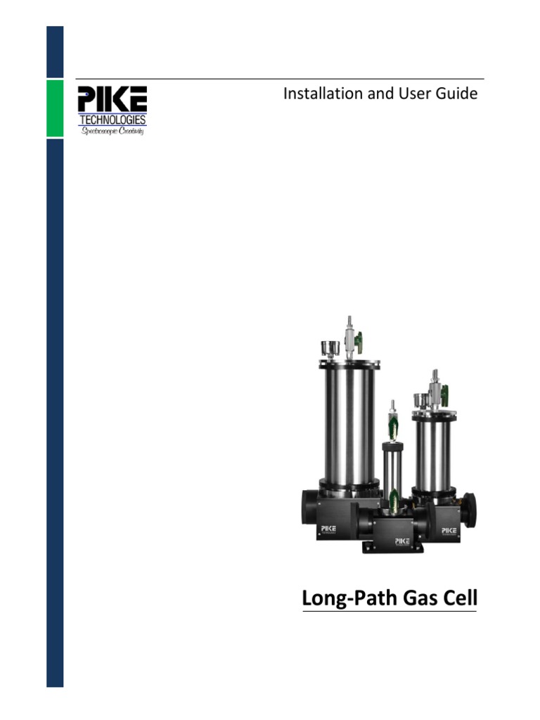 Long-Path Gas Cell: Installation and User Guide | PDF