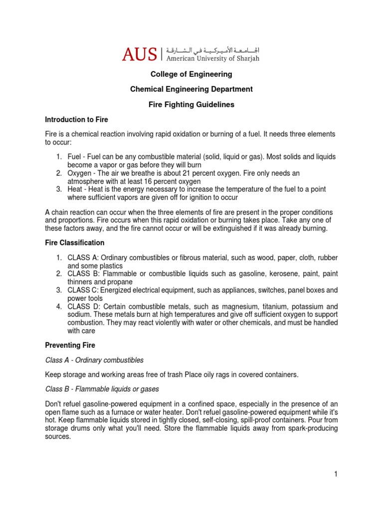 Fire Fighting | PDF | Combustion | Fires