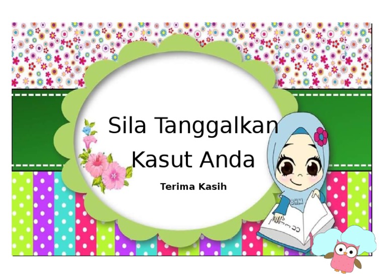 Sila Tanggalkan Kasut Anda | PDF