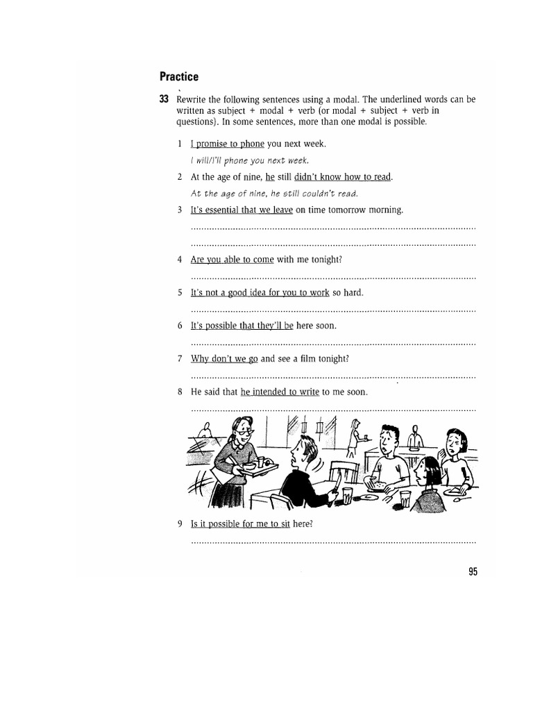 Modals Engl Grammar Practice | PDF
