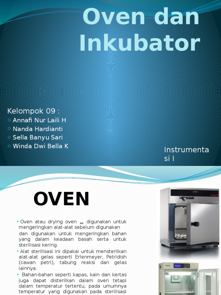 Perbandingan Oven dan Inkubator Laboratorium | PDF
