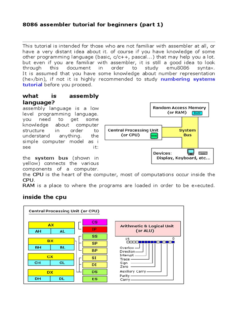 asembler | Assembly Language | Subroutine | Free 30-day Trial | Scribd