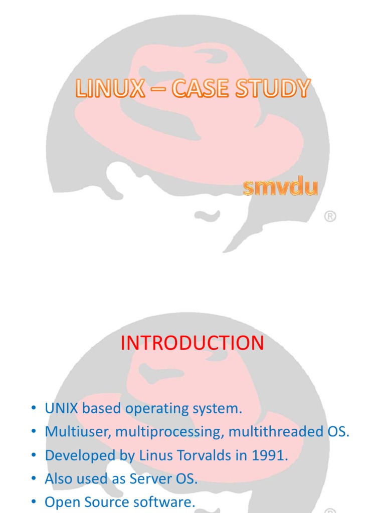 Linux Case Study | PDF | Kernel (Operating System) | Operating System