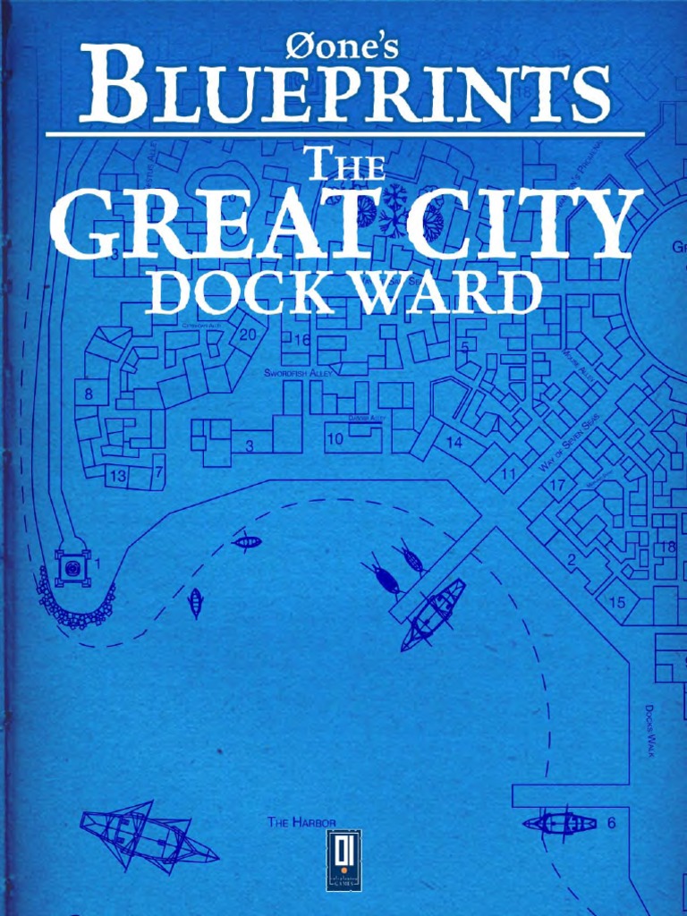 Blueprints - The Great City - Dock Ward | PDF | Stairs | Kitchen