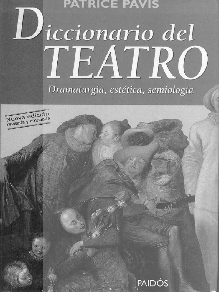 Diccionario de Teatro Pavis PDF | PDF