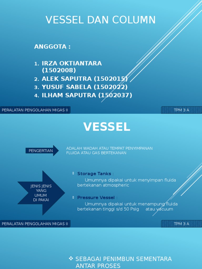 Vessel Dan Column | PDF